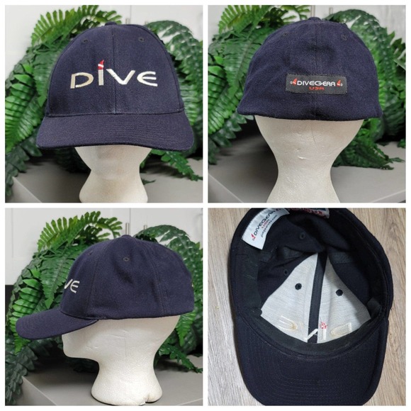No Brand | Accessories | Vtg Dive Gear Usa Scuba Diving Fitted Hat ...